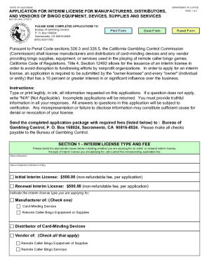 Fillable Online Vehicle Distributor License - California DMV Fax Email ...