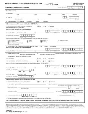 Fillable Online Form 3C: Smallpox Case Transportation Worksheet - West ...