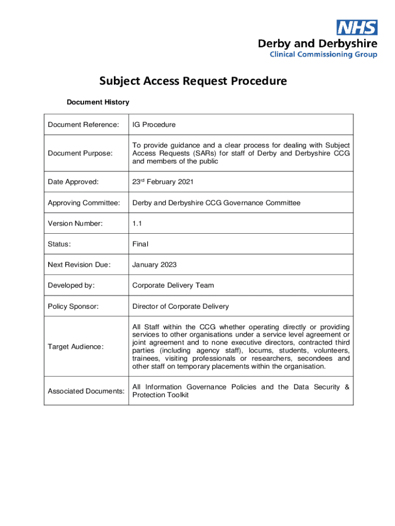 Fillable Online Standard Operating Procedures Template for ...