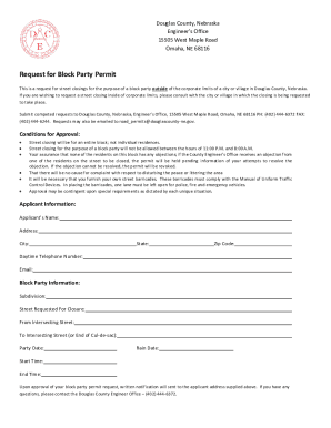 Fillable Online Gilroy Party Permit Form - Fill Out and Sign Printable ...