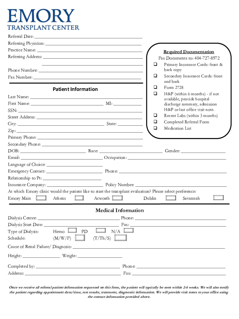 Fillable Online generic-physician-referral-form.pdf - Physician ...