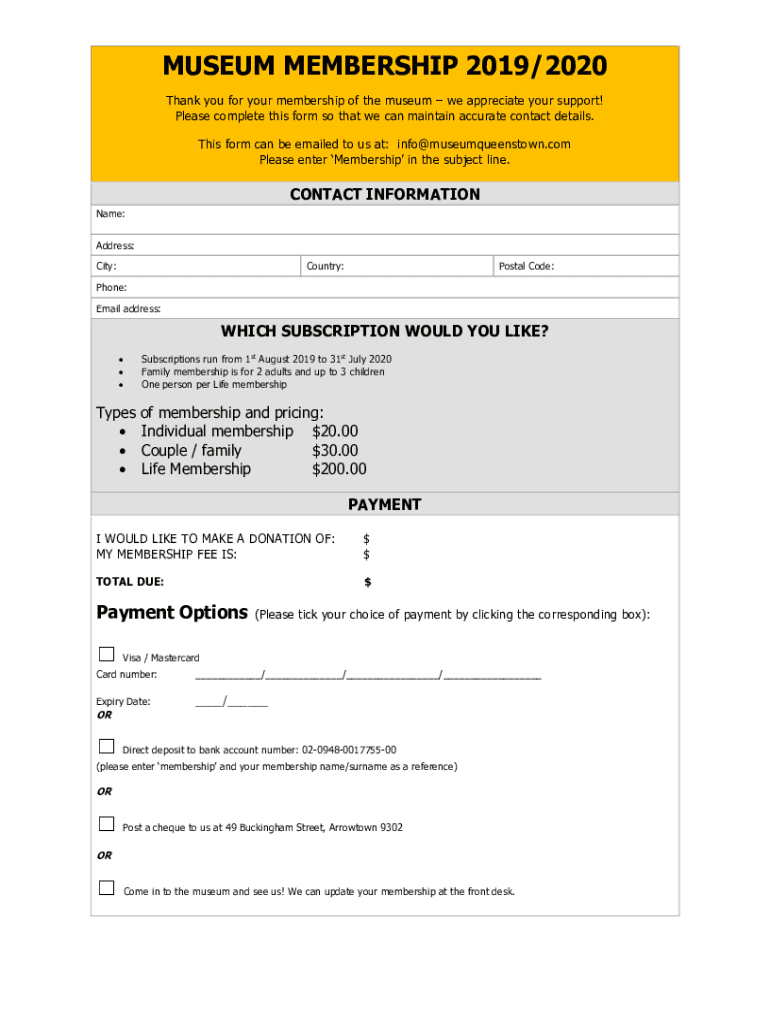 Fillable Online 11 Museums Making the Most of Membership Programs ...