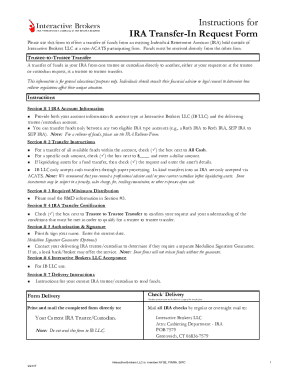 Fillable Online IRA DIRECT TRANSFER INSTRUCTIONS (FORM 2325) Fax Email ...