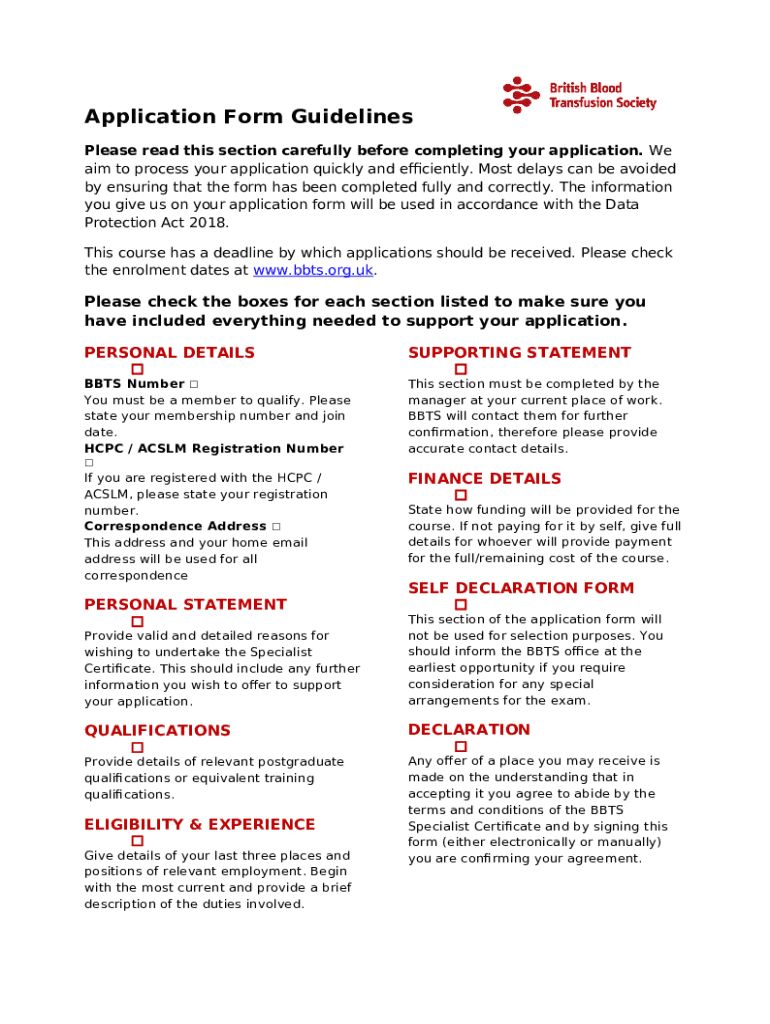 SIT Application s and guidelinesEIB Institute Doc Template | pdfFiller