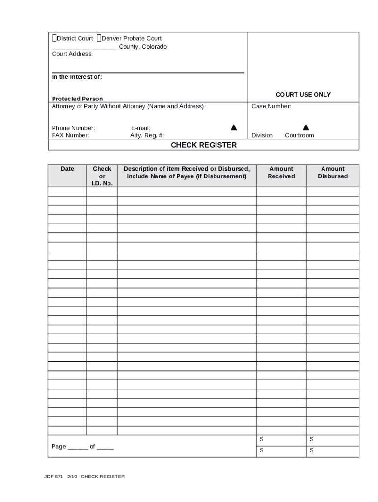 Description of item Received or Disbursed, include Name of Payee (if ...