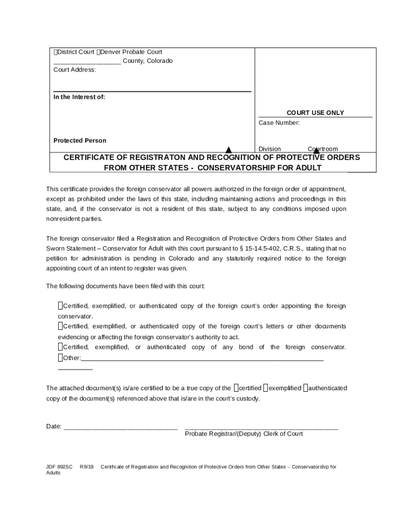 Letters Of Conservatorship Adult JDF 880SCPdf Fpdf ... Doc Template ...