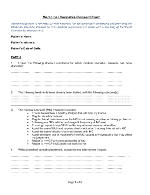 Fillable Online Medical Cannabis Certificate - Pacific College Fax ...