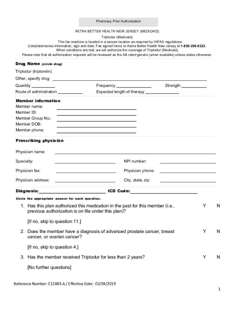 Fillable Online Prior authorization information for Providers ...