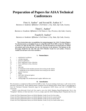 AIAA Template (1) - Preparation of Papers for AIAA ... Doc Template ...