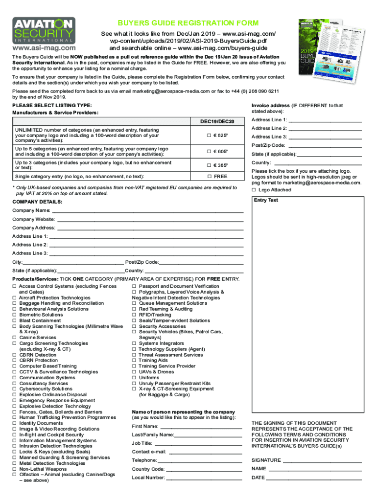 Fillable Online Buyers Guide Pdf - Fill Out and Sign Printable PDF ...