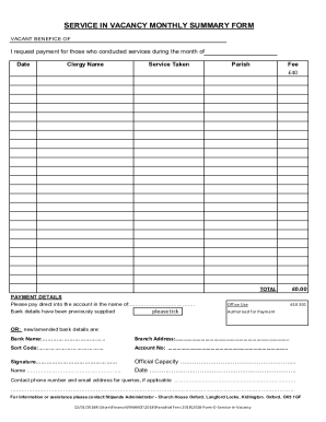 Fillable Online REQUEST TO FILL VACANT POSITION - Administration ...