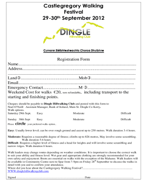 Fillable Online CWF REG Form Fax Email Print - pdfFiller