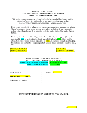 Motion For Stay Pending Appeal and Notice of MotionUS ...Chapter 4 ...