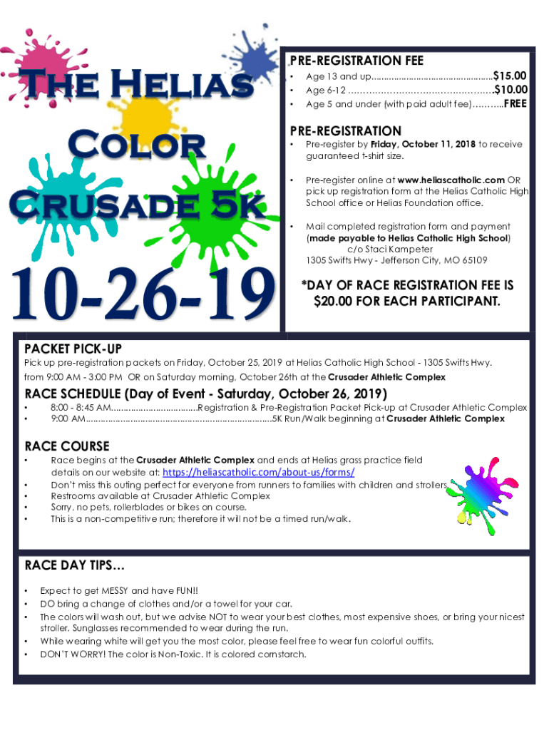 Fillable Online PARTICIPANT Registration Booklet Fax Email Print ...