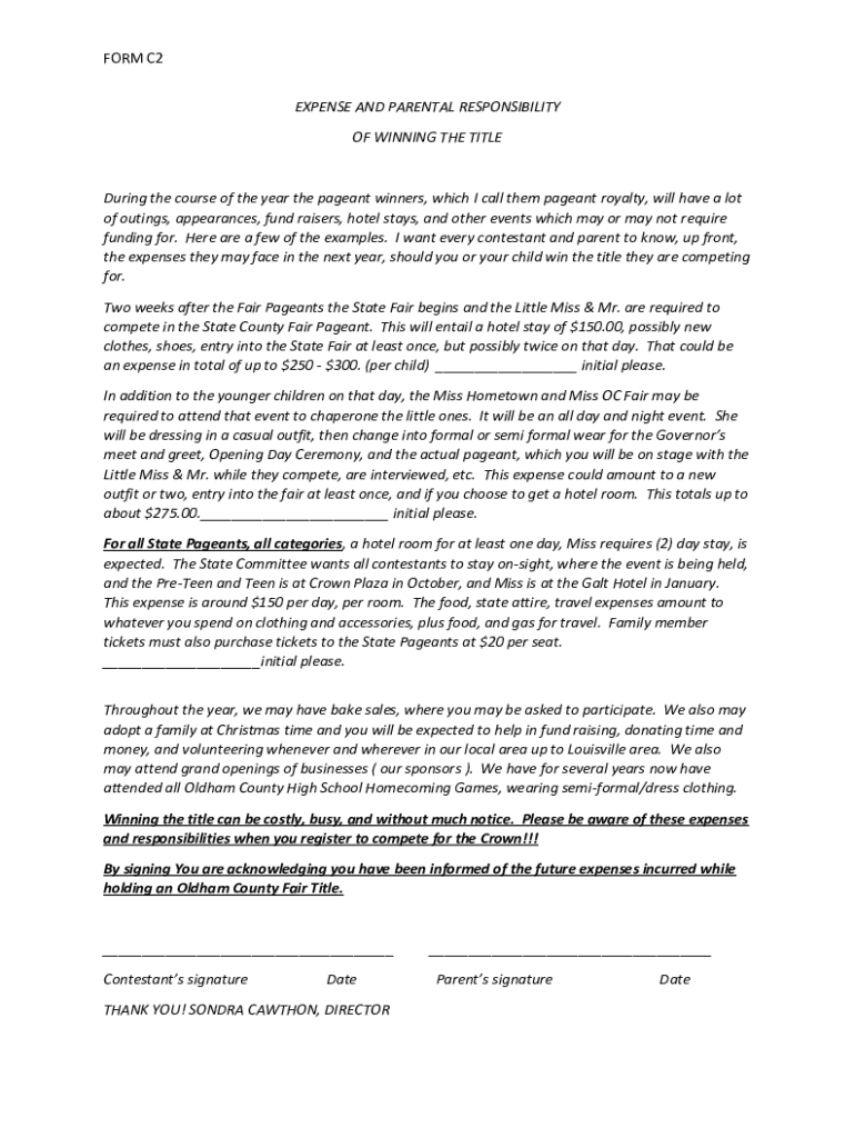 Fillable Online Form C(2). Uniform Interrogatories to be Answered by ...