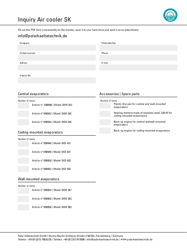 Fillable Online MODIFIED AIR COOLER WITH SPLIT COOLING REPORT DOWNLOAD ...