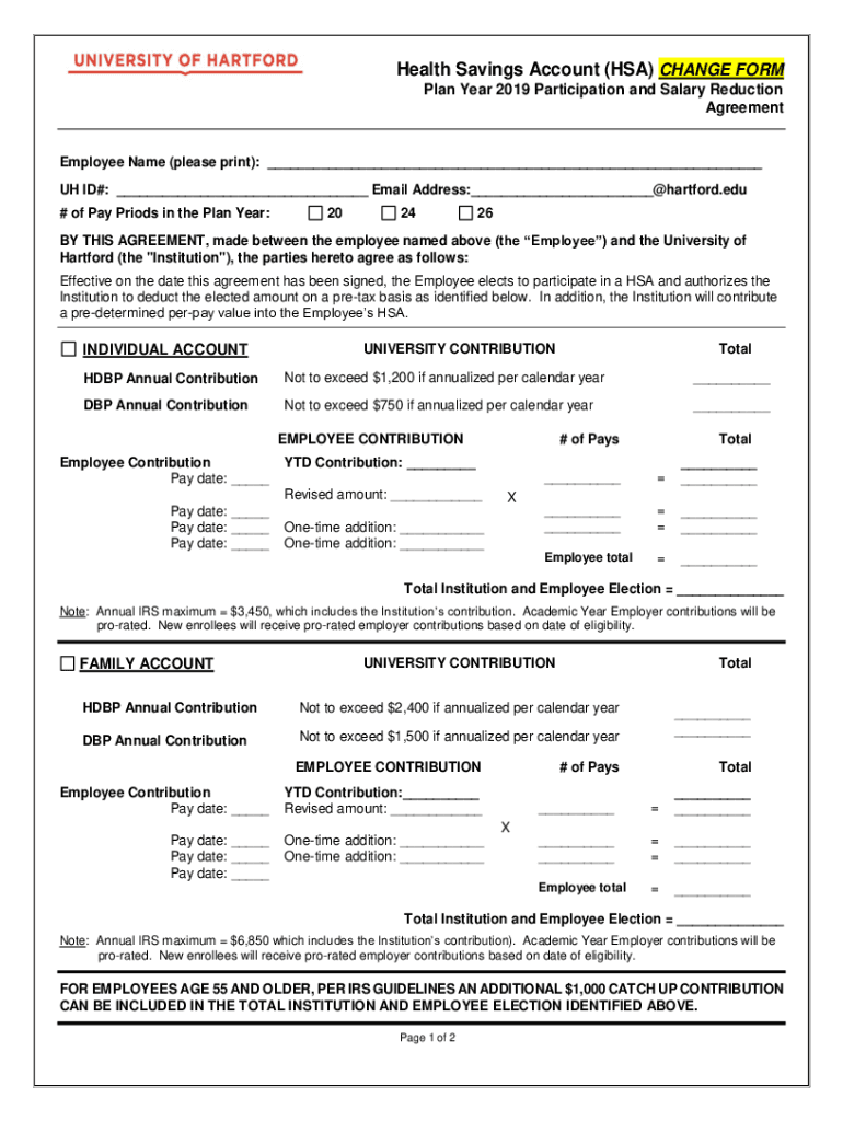 Fillable Online HEALTH SAVINGS ACCOUNT (HSA) PLAN DESIGN GUIDE Fax Email Print - pdfFiller