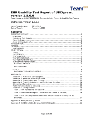 EHR Usability Test Report of Clinical Document Exchange ... Doc ...