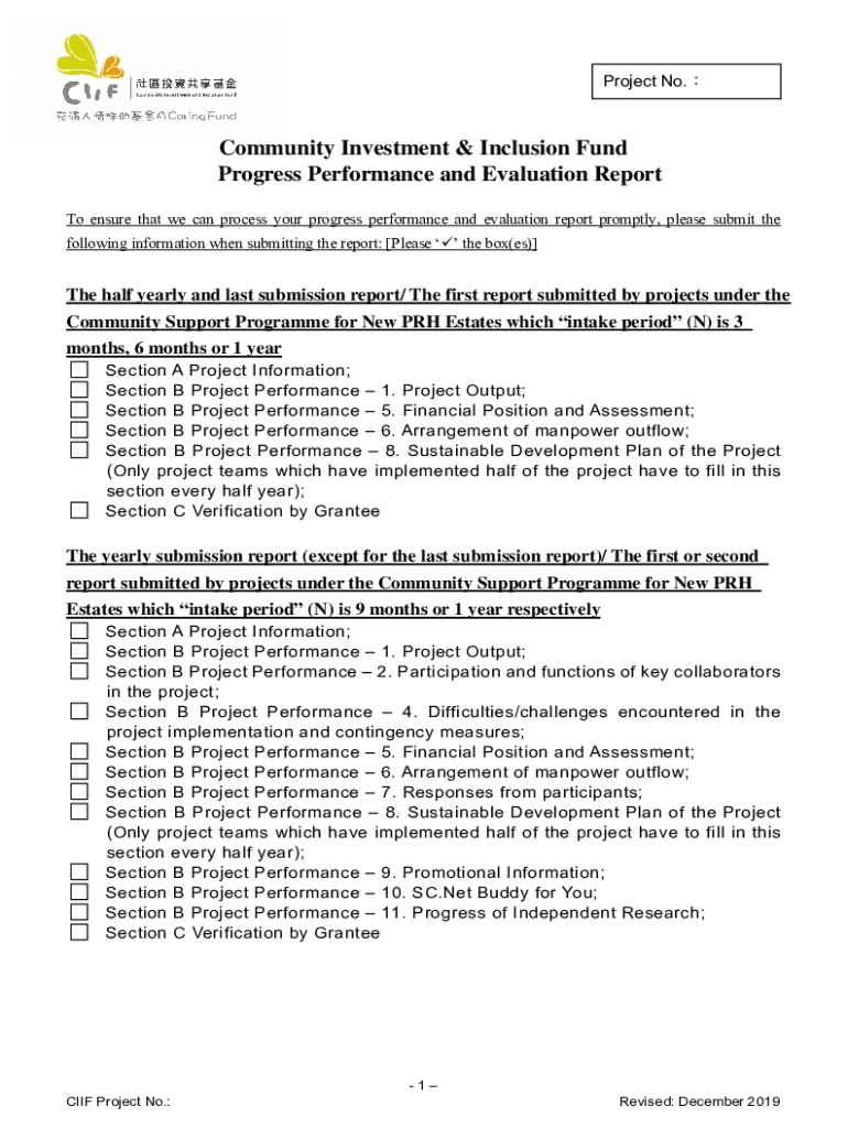 Fillable Online Progress Report: How to Write, Structure, and Make It ...