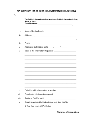 Fillable Online dswcpunjab gov RTI Template.docx - APPLICATION UNDER SECTION 6 OF THE RIGHT ...