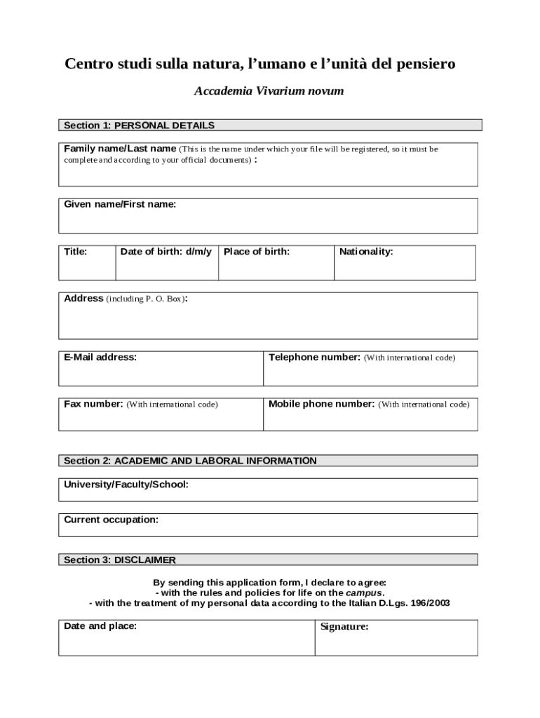 LSE Summer School 2004 Application Ricerca Unimc Doc Template PdfFiller lse-summer-school-2004-application-ricerca-unimc-doc-template-pdffiller