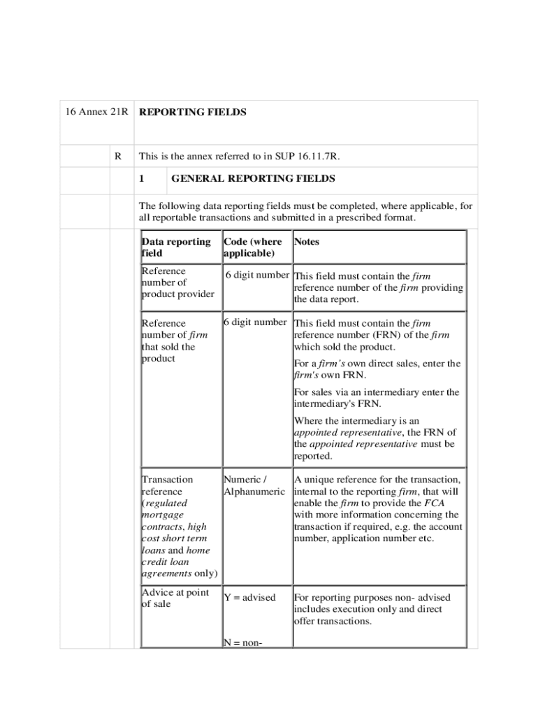 Fillable Online Fillable Online SUP 16 Annex 21 Fax Email Print ...