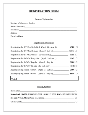 REQUEST FOR RE-REGISTRATION Doc Template | pdfFiller