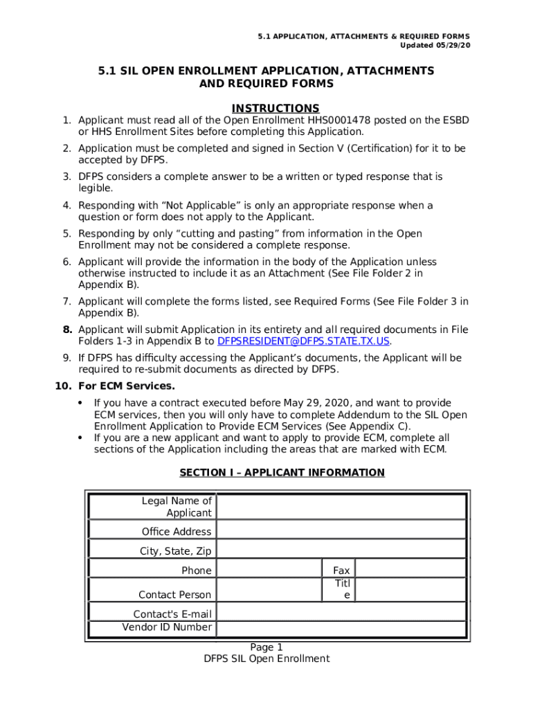 INSTRUCTIONS - Texas Health and Human Services Doc Template | pdfFiller