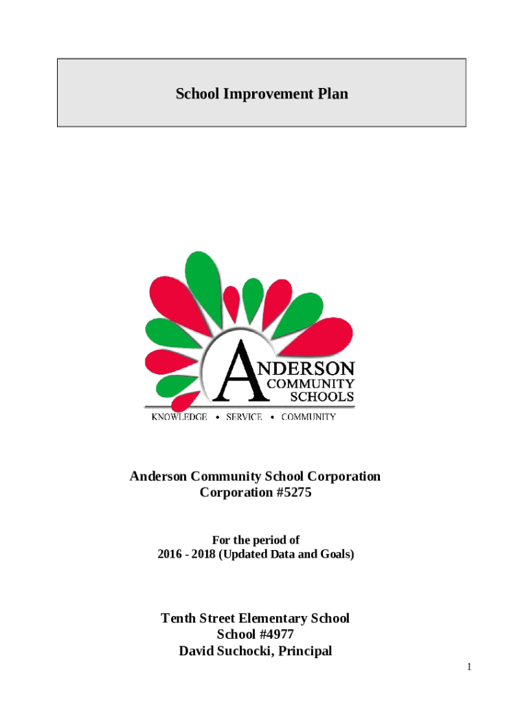 School Improvement Plan - School of the FutureThe School ... Doc ...