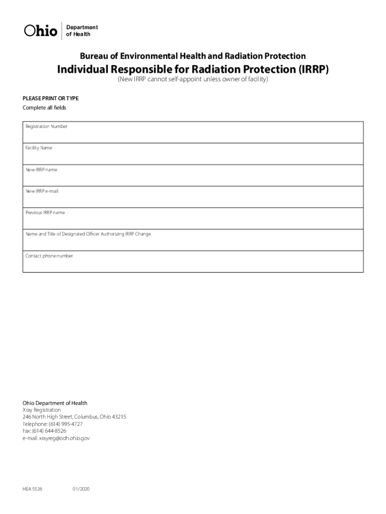 Fillable Online odh ohio Print Certificate of RegistrationOhio ...