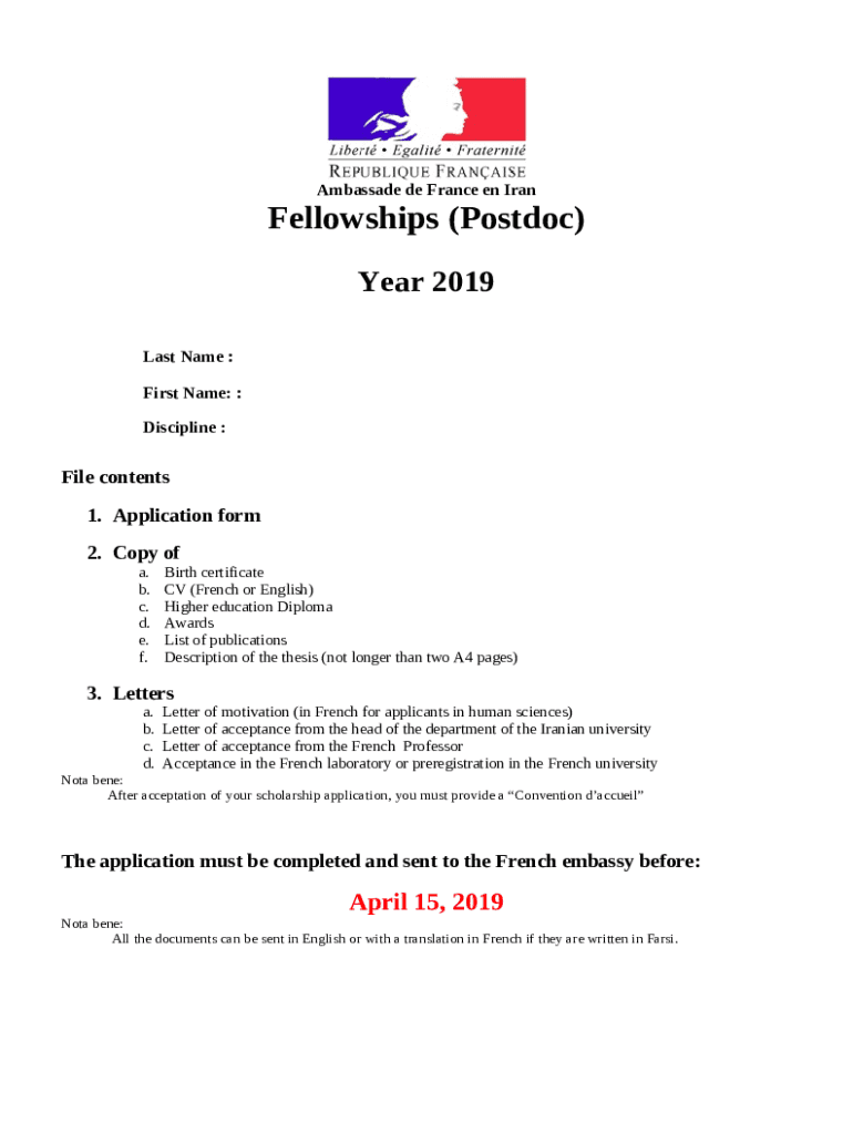 Joint supervision Fellowships Doc Template | pdfFiller
