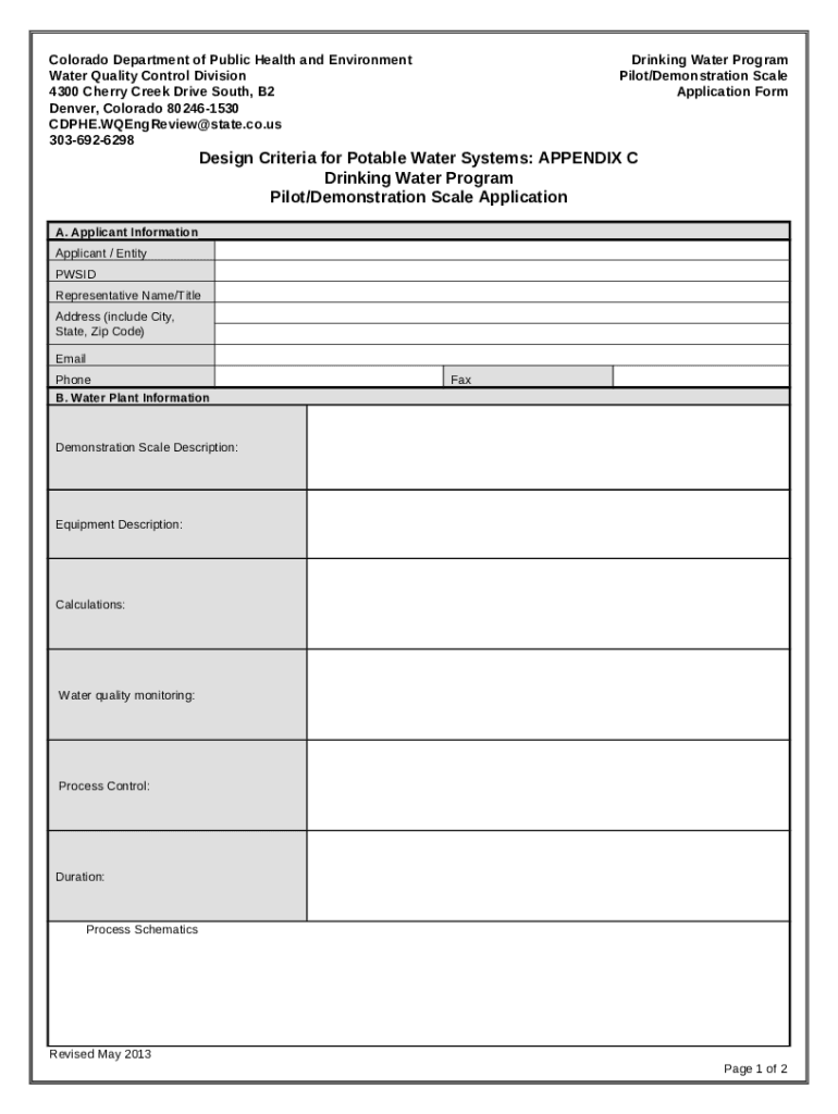 Water quality facility design and approval s ... Doc Template | pdfFiller