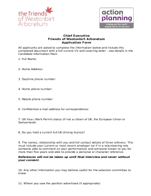 FOWA - Application Doc Template | pdfFiller