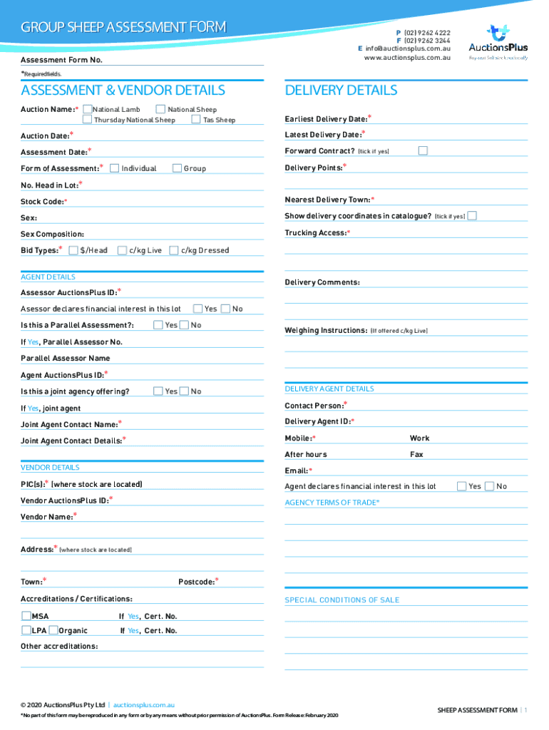 Fillable Online Sheep Submission Form - Sage Ag Labs Fax Email Print - pdfFiller