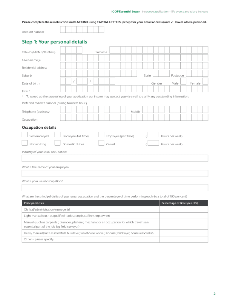 Fillable Online What Are IRS Qualifying Life Events For Health ...