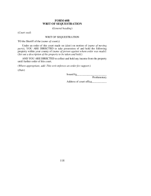 Fillable Online Texas Application For Writ of SequestrationUS Legal ...