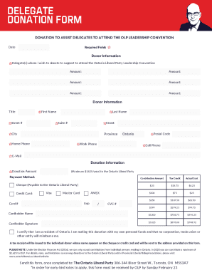 Fillable Online Political Action Committee (PAC) Donation Form Fax ...