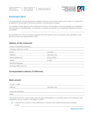 Fillable Online Enrolment form0220.indd Fax Email Print - pdfFiller
