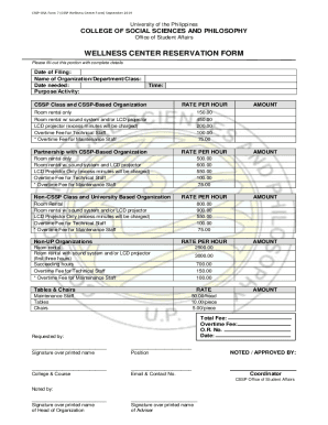 Fillable Online web kssp upd edu University Wellness Center - Winston ...