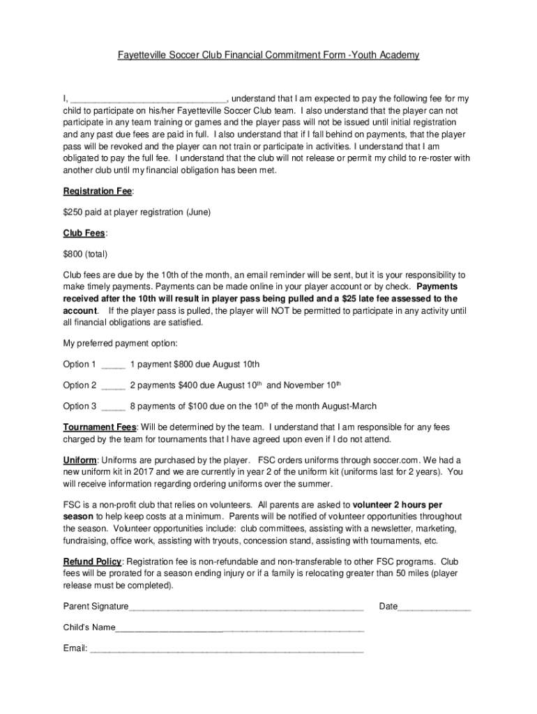 Football Academy Project Proposal Pdf - Fill Online, Printable ...