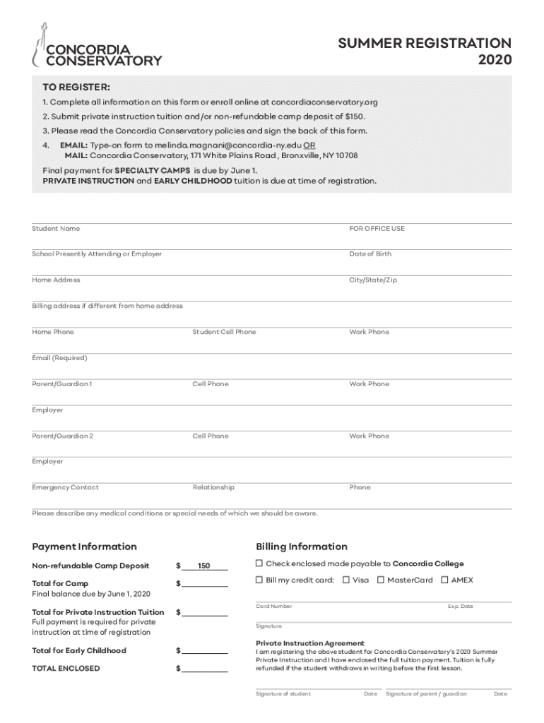 Fillable Online Steps to Enroll and Register