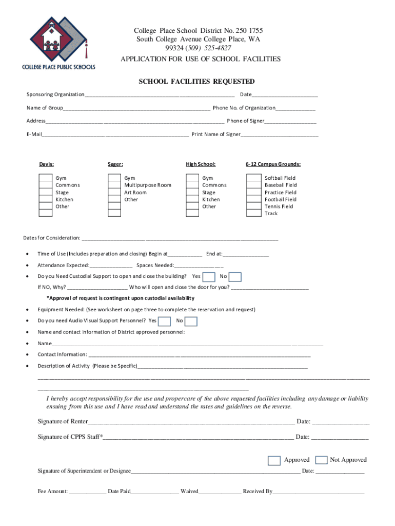 Fillable Online District OfficeFocusing on Kids and Their Learning Fax Email Print - pdfFiller