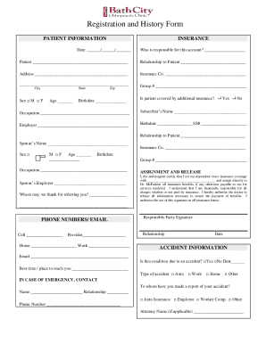 Fillable Online Patient Registration Form - Just Kids Pediatrics Fax Email Print - pdfFiller