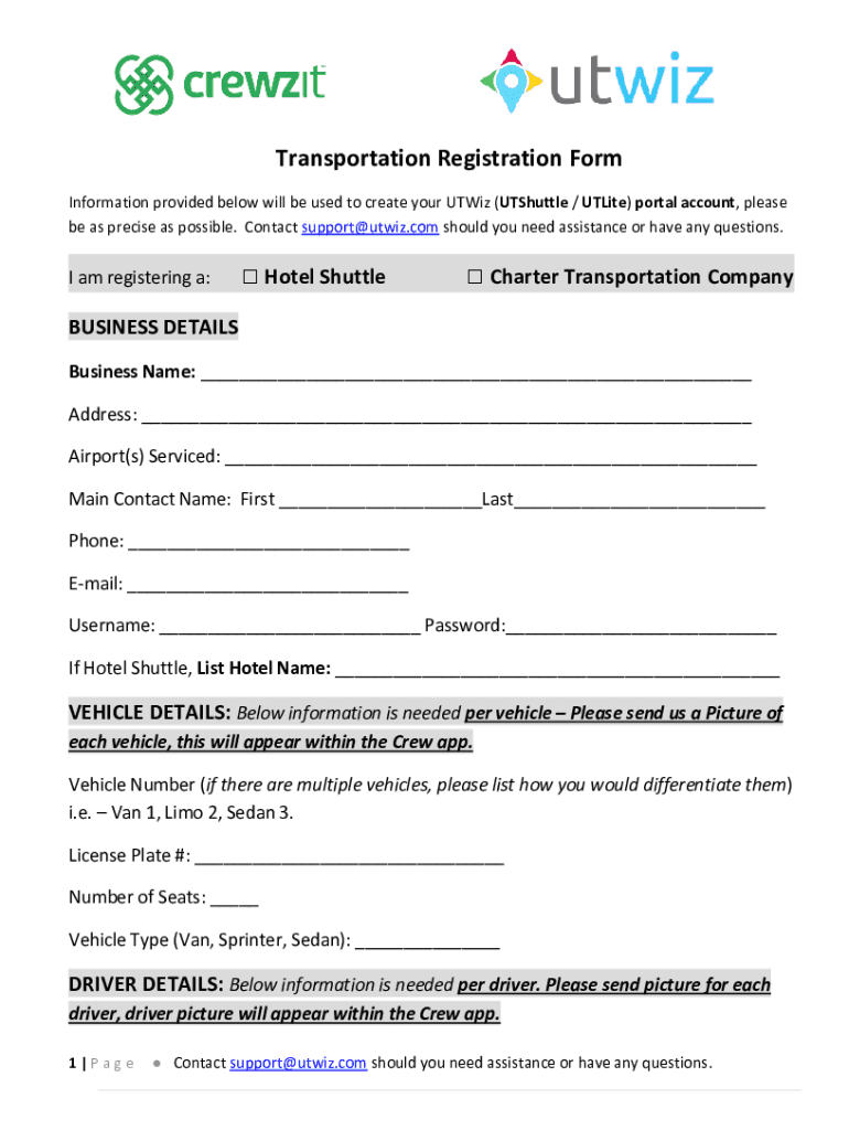 Fillable Online Trucking and MotorcoachesUS Department of ...