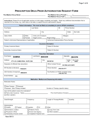 Fillable Online Regence Pre-Authorization Request Form - Omecare Fax Email Print - pdfFiller
