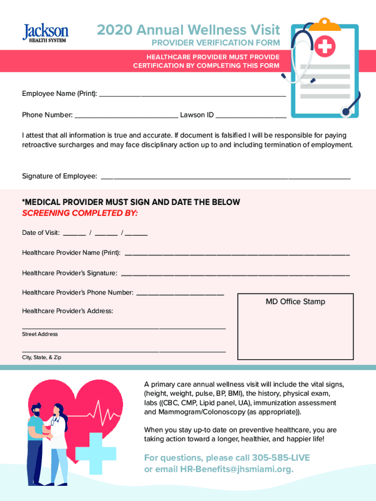 Fillable Online New Annual Wellness Visit Resources for Medicare ...