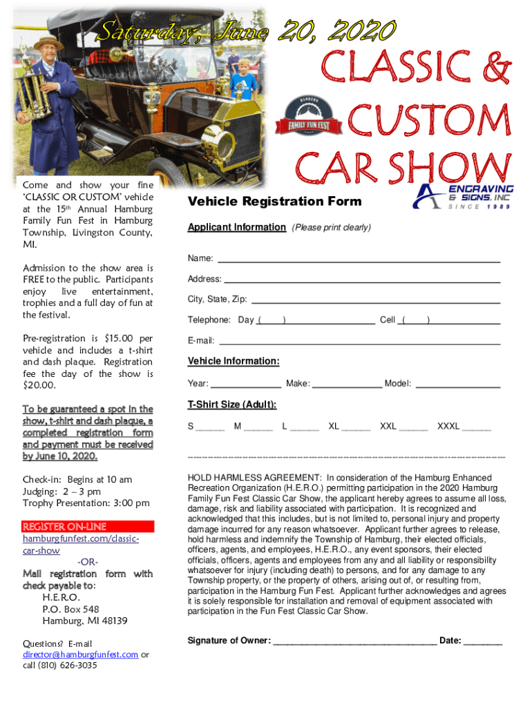 Fillable Online Come and show your fine Fax Email Print - pdfFiller