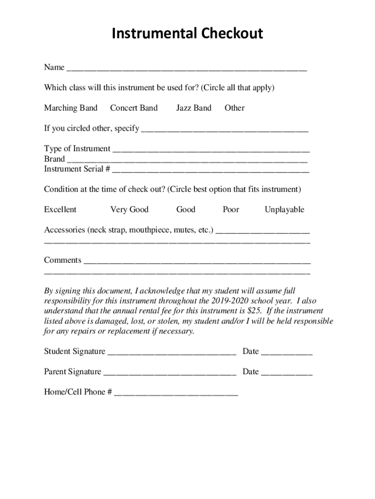 Fillable Online Musical instrument - Classification of instruments ...