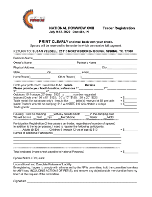 Fillable Online NPW Trader Registration Form - Copy- Copy (1) Fax Email ...