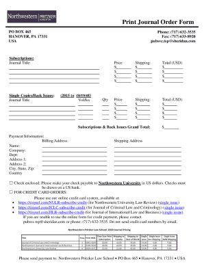 Fillable Online NWL Generic Order Form Fax Email Print - pdfFiller